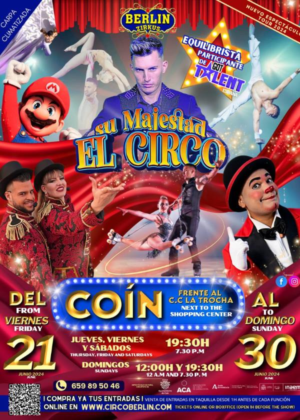 Bienvenido al Circo Berlín - Un espectáculo para toda la familia